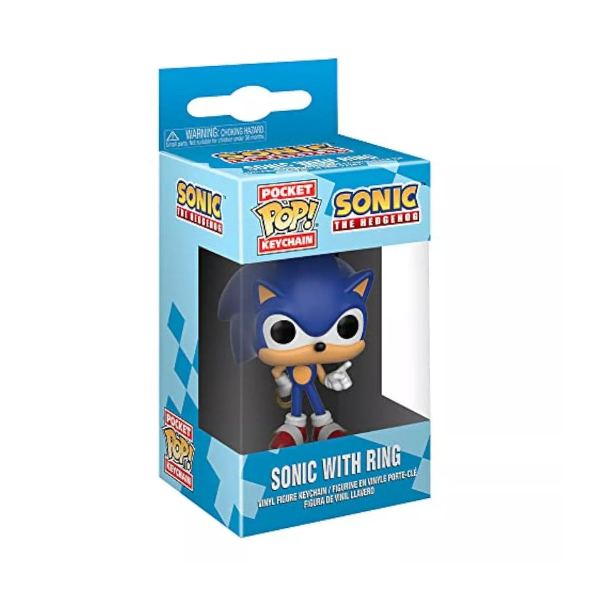 Funko Pocket POP! Schlüsselanhänger - Sonic The Hedgehog – Pop Hero