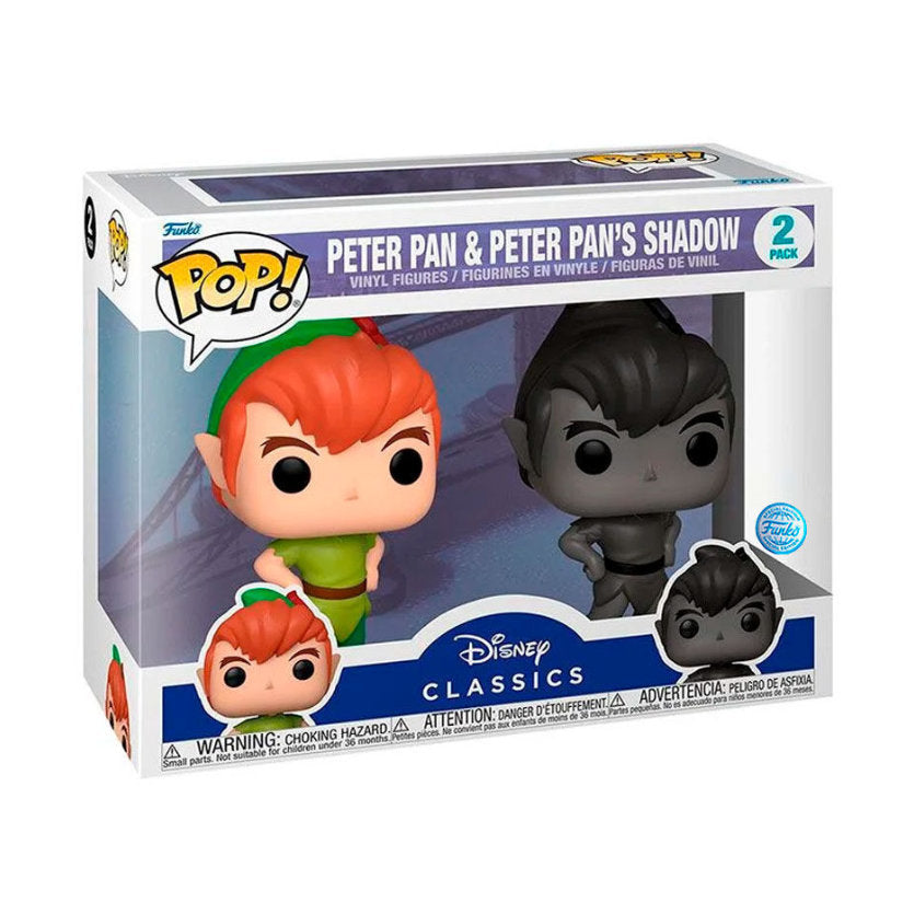 Funko Pop! Disney Classics - Peter Pan & Peter Pan´s Shadow (2er Pack ...