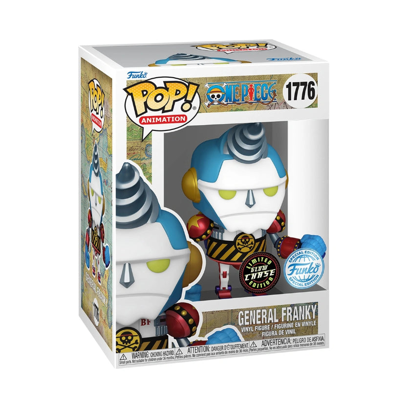 Funko Pop! One Piece - General Franky (Glow Chase) #1776 — Pop Hero