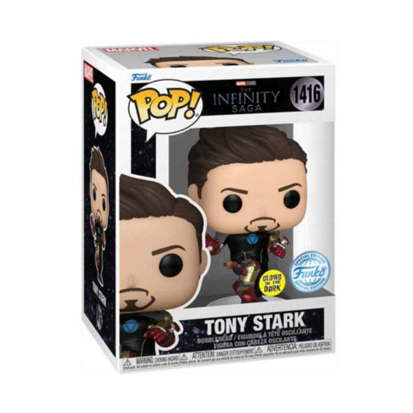 Funko Pop! Infinity Saga - Tony Stark (GITD) #1416 — Pop Hero