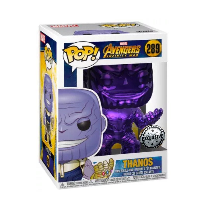 Funko Pop! Avengers Infinity War - Thanos (Purple Chrome) #289 — Pop Hero